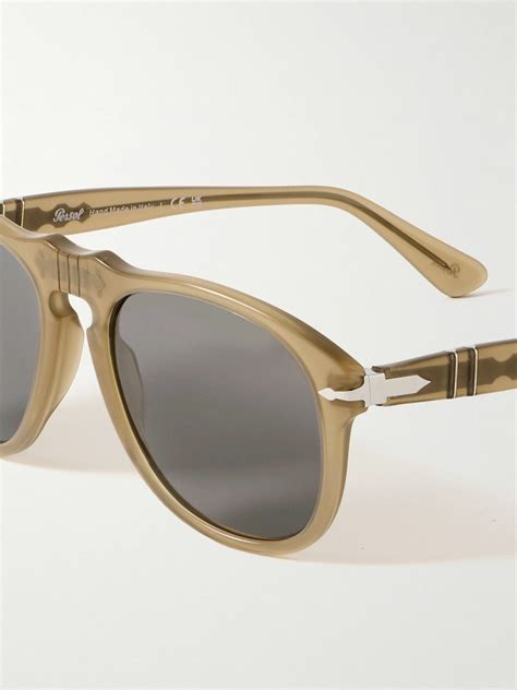 Persol 649 Aviator Style Acetate Sunglasses Persol
