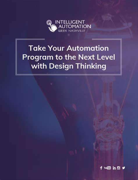 Take Your Automation Program To The Next Level With Design