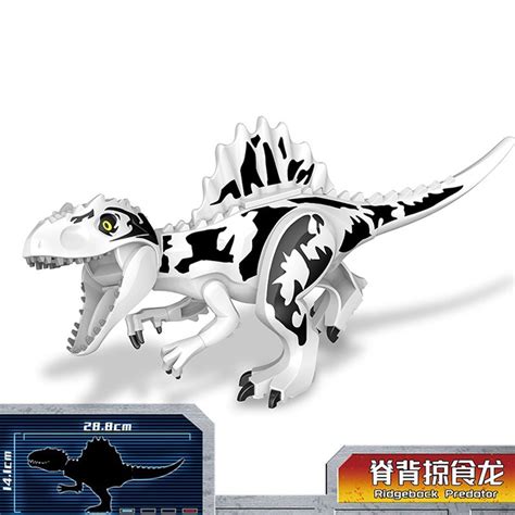 積木反斗城大恐龍南方巨獸龍 脊背掠食龍 恐龍侏儸紀世界白堊紀暴龍霸王龍動物雷克斯大人偶 相容積木 蝦皮購物