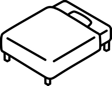 ベッドのイラスト 商用可・フリーイラスト素材集｜ちょうどいいイラスト