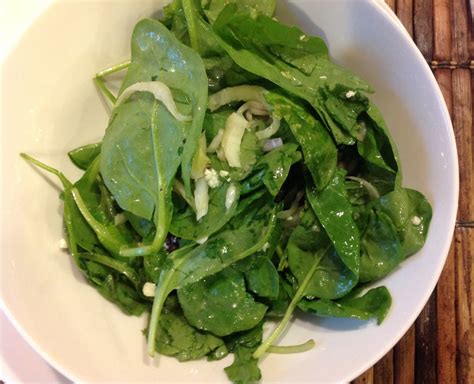 Spinach And Endive Salad With Pecans And Blue Cheese Recipe