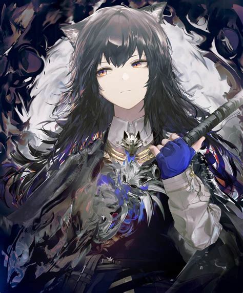 texas 插画师Runamonet的明日方舟插画图片 BoBoPic
