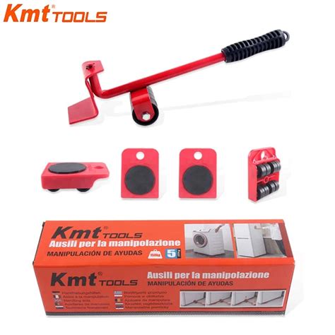 Kmt 5 In 1 Furniture Lifter Easy To Move Slider Mobile Tool Set Heavy