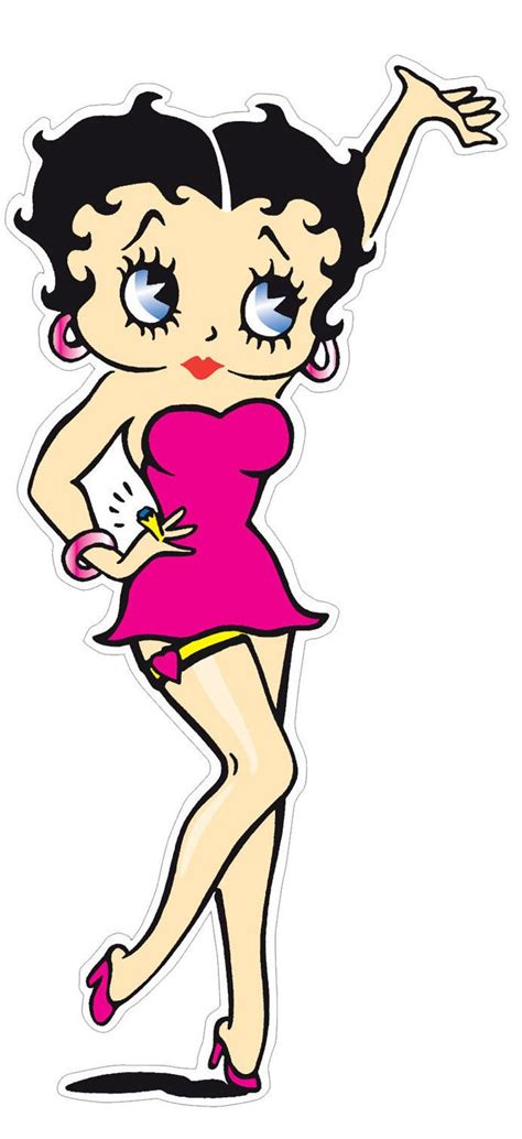 Betty Boop Sticker Pink Betty Boop Betty Boop Art Betty Boop Pictures