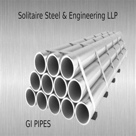 Gi Pipe Gi Pipes Wholesale Supplier From Mumbai