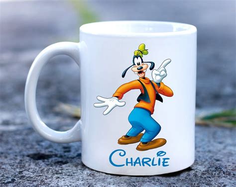 Goofy Personalized Mug Goofy Disney Mug Custom Mug Funny Etsy
