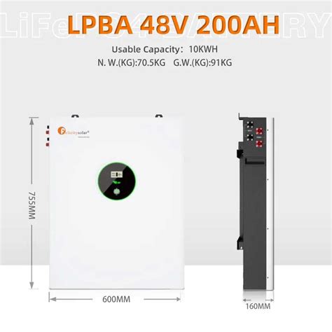 Magazyn Energii 10 KWh 48V LiFePo4 Felicitysolar Gwarancja 10 Lat