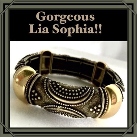 Lia Sophia Silver And Gold Fashion Bracelet