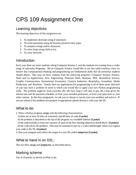 Computer Science Assignment Number Basic Python Application Fall
