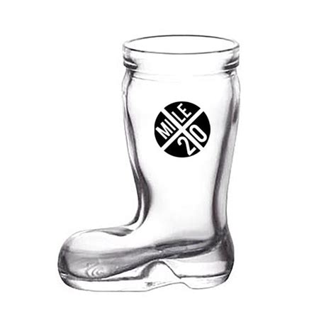 Barconic® 15 Oz Mini Boot Shot Glass Logobarproducts