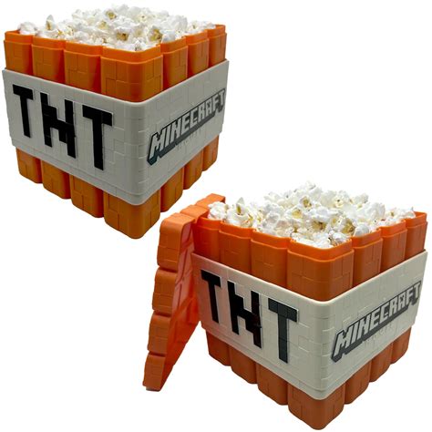 Baldes De Pipoca Um Filme Minecraft Com Tnt E Creeper « Blog De Brinquedo