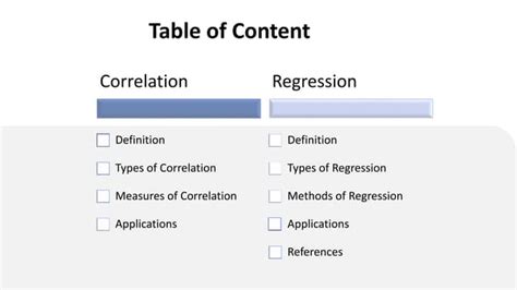 Correlation And Regression Pptx