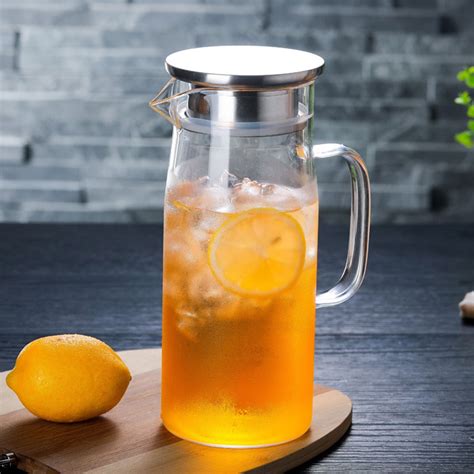Gyedtr Large Glass Teapot With Infuser Stovetop Safe Thickened Heat