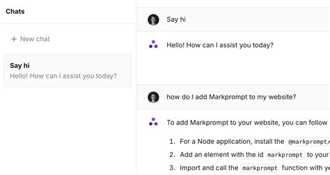 documentation markprompt documentation