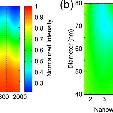 Visualization Of Simulation Results For 3 Nanowiresμm² A The Dashed