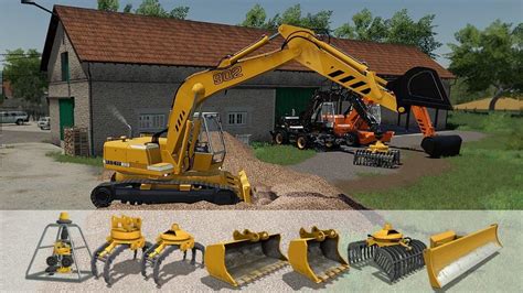 Bagger Liebherr 902 Pack V1 0 0 1 FS19 Landwirtschafts Simulator 25