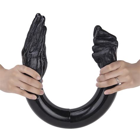 더블 엔드 손 모양의 딜도 장난감 Fisting 항문 섹스 Buy 항문손 모양의 딜도 장난감딜도 항문 Product On