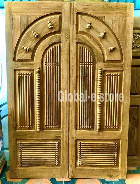 Main Teak Door Design Sagwan Door Cnc Double Door Design Global E Store Door Design