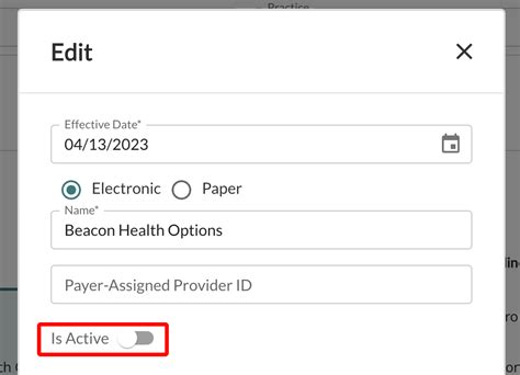 Deactivating Editing And Deleting Payers Rcm