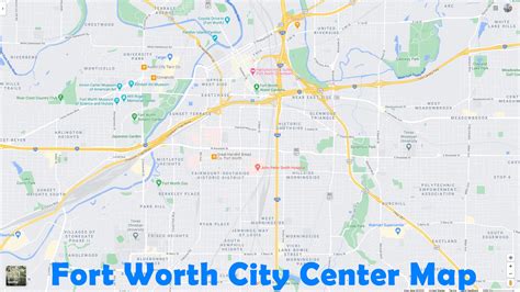 Fort Worth Texas Map