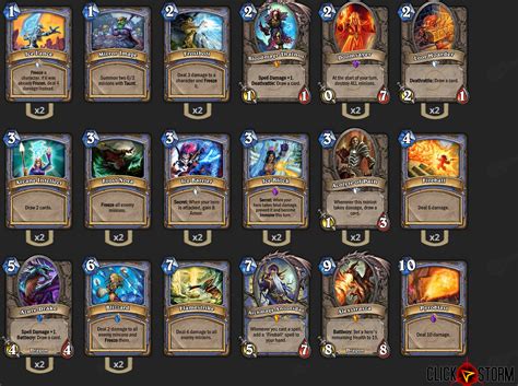 Hearthstone Mage Deck