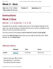 Understanding Week 2 Quiz In Health Informatics Course Course Hero