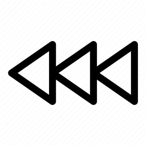Reverse Button Arrow Arrows Web Direction Icon Download On