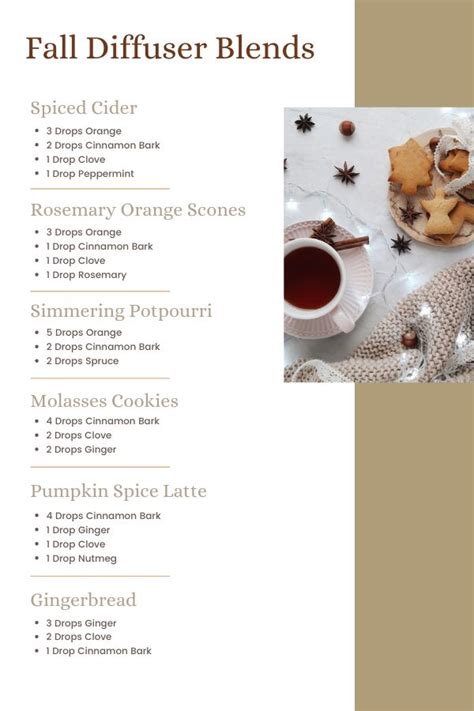Cozy Fall Diffuser Blends Create An Inviting Atmosphere With Lemons