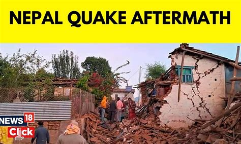 Nepal Earthquake News Massive Earthquake Strikes Nepal 157 Killed And
