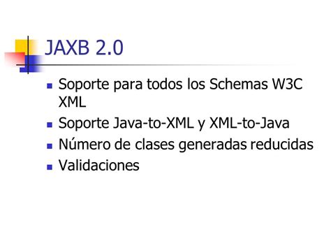 Java Webservices Jaxb Ing Lennon Shimokawa Miyashiro Ppt Descargar