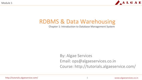 Introduction To Database Management System PPT