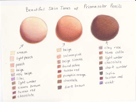Drawing Skin Tones With Colored Pencils At Lucas Cade Blog