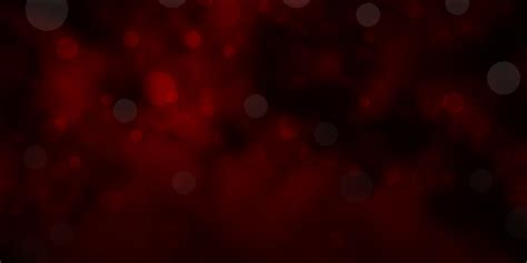Dark Red Vector Backdrop With Dots 12247095 Vector Art At Vecteezy