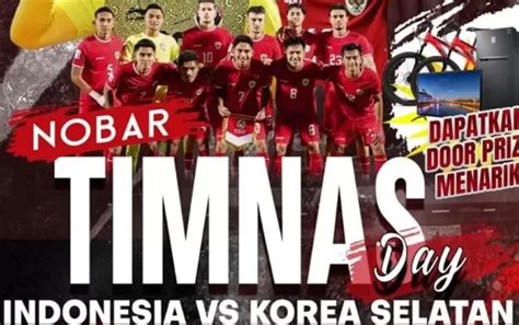 Daftar Tempat Nobar Indonesia Vs Korsel U 23 Di Jogja Solo Dan Wilayah