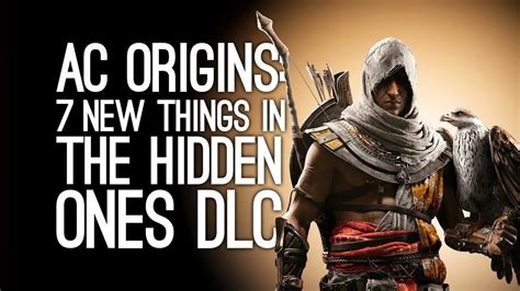 7 New Things The Hidden Ones Dlc Brings To Assassins Creed Origins
