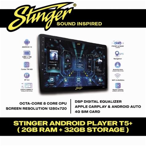 Android Player Stinger T5 Android Player 2ram 32 Rom Car Android