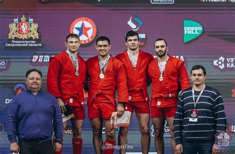 Три медали в третий день чемпионата России по самбо | Федерация самбо ...