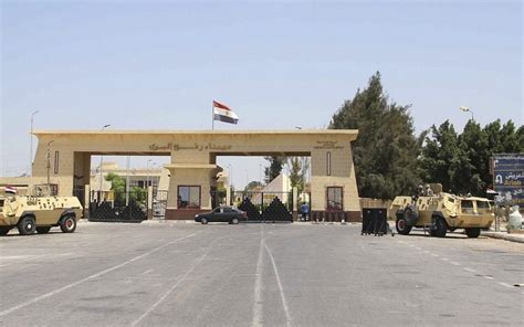 Egypt To Temporarily Reopen Gaza Border Crossing The Times Of Israel