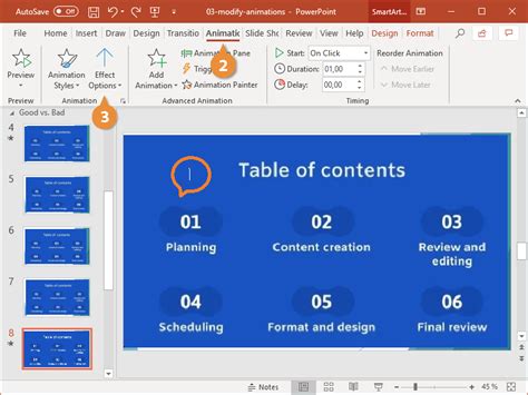 useful advice on how to make animation in powerpoint