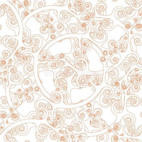 Formigas papel De Parede Sem Emenda Ilustração do Vetor Ilustração