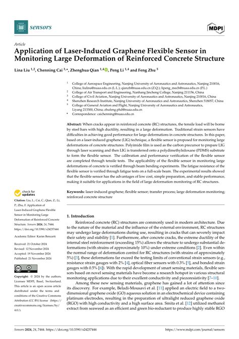 pdf application of laser induced graphene flexible sensor in