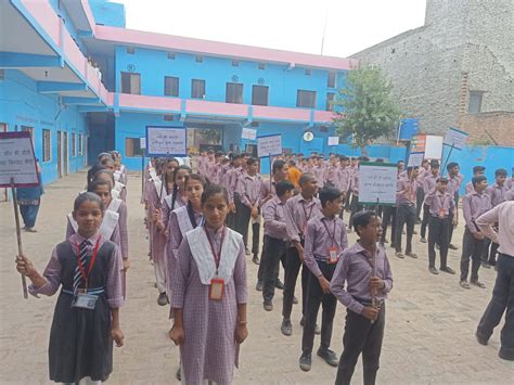 Students Took Out Anti Drug Awareness Rally In Saidangali Made People