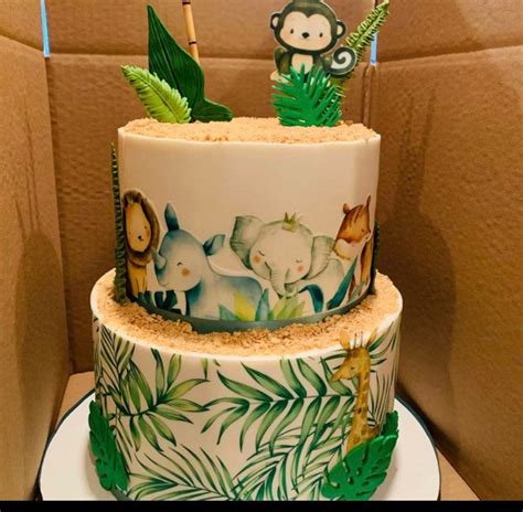 Jungle Cake Without Fondant Discounts Sales