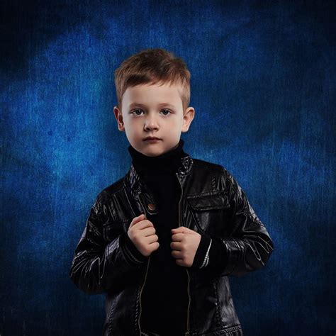 Deep Blue Cool Abstract Portrait Cloth Backdrops Aperturee
