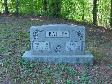Virgil Dewey Bailey 1899 1993 Find A Grave Memorial