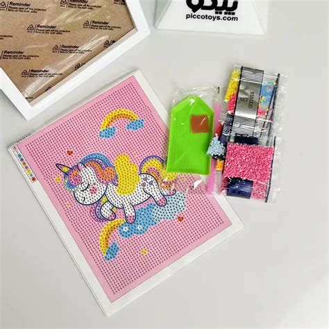 خرید تابلو نقاشی الماسی کودک کد Pc10 در رنگ ها و طرح های متنوع