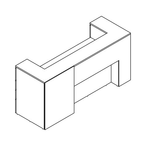 Reception Table Featherlite Furniture