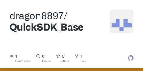 GitHub Dragon8897 QuickSDK Base