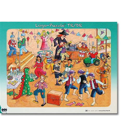 ProLog Logo Puzzle TR DR Kinderparty Westermann