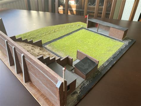 25yds Small Arms Firing Range Ready For Inspection Dioramas